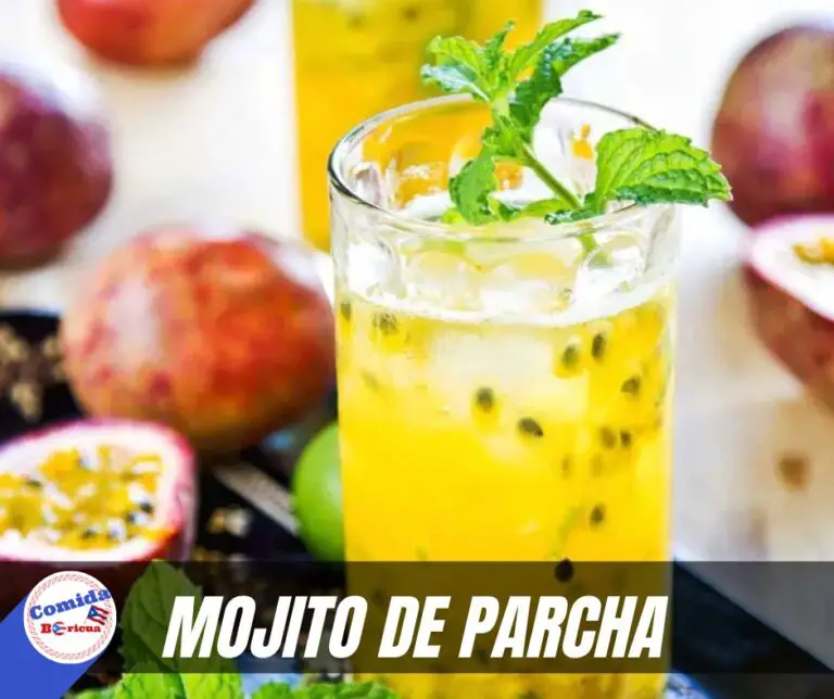 ️ Receta → 《MOJITO DE PARCHA》Puertorriqueño ※【2025】↑↑ 🔥